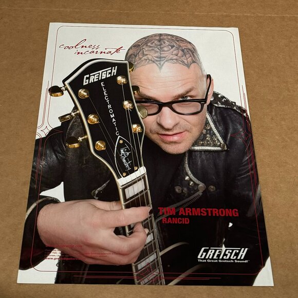 Gretsch | Art | Tim Armstrong Of Rancid Gretsch Guitars 21 Print ...